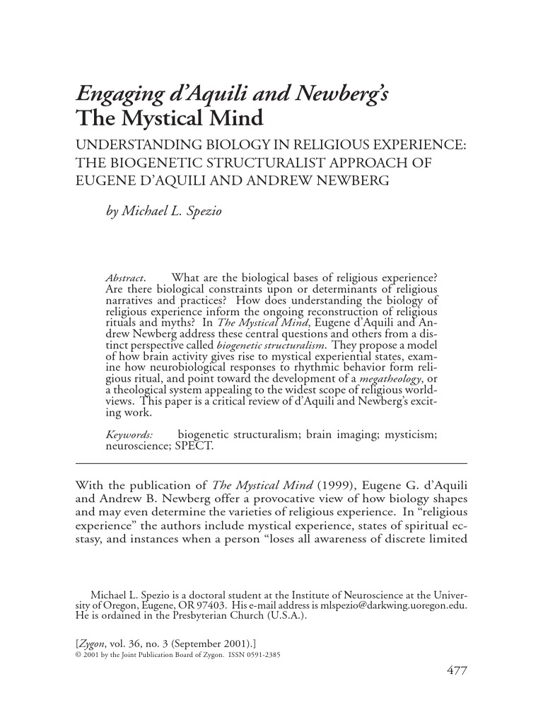 [Zygon_ Journal of Science and Religion 2001-sep vol. 36 iss. 3 ...