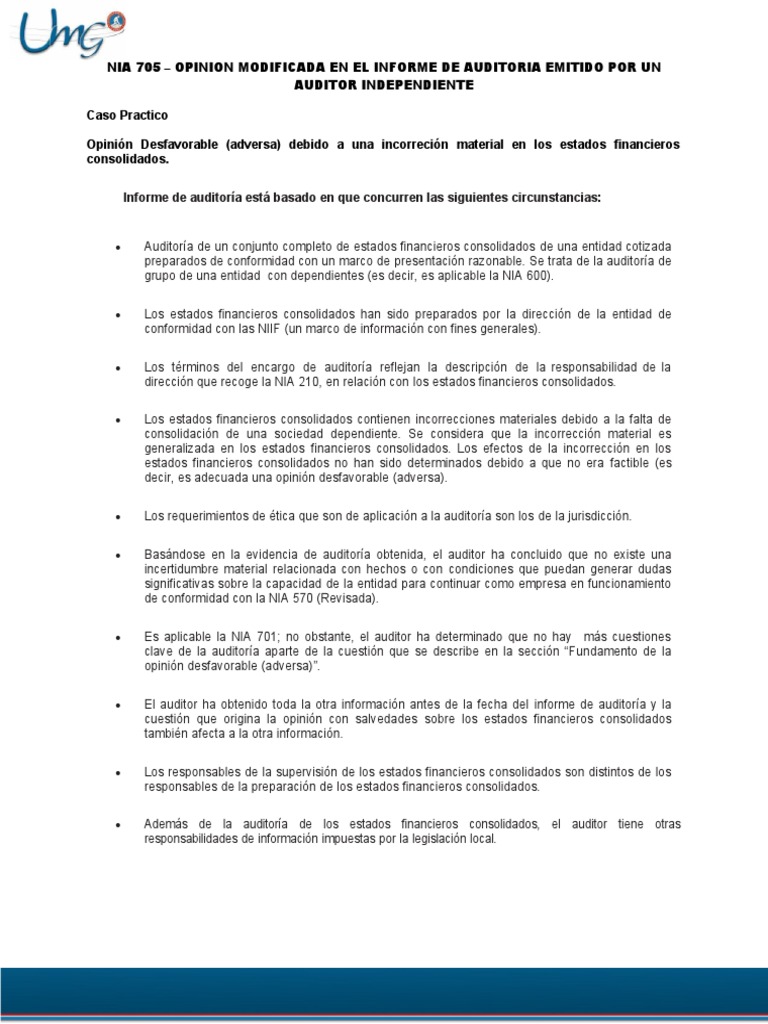 Casos Prácticos 2 Opinion Con Salvedades | PDF | Auditoría | Contralor