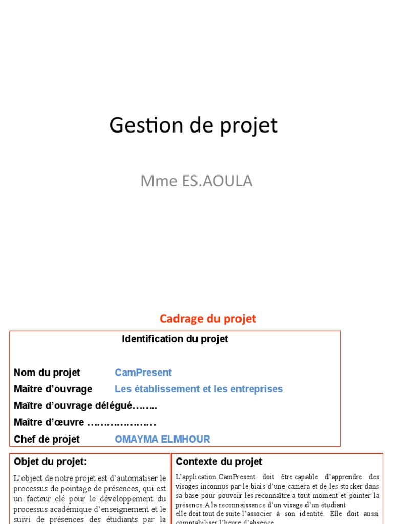 Exemple Charte de Projet | PDF | Système d'exploitation | Informatique Exemple Charte de Projet | PDF | Système d'exploitation | Informatique