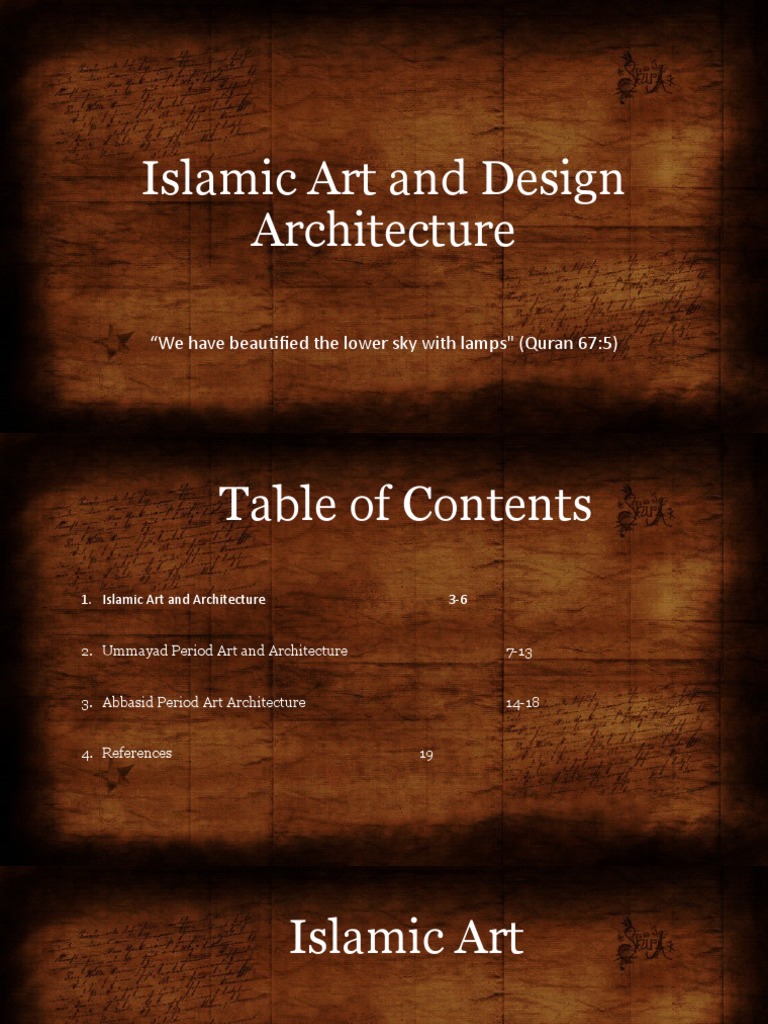 Islamic Art and Design: Architecture | PDF