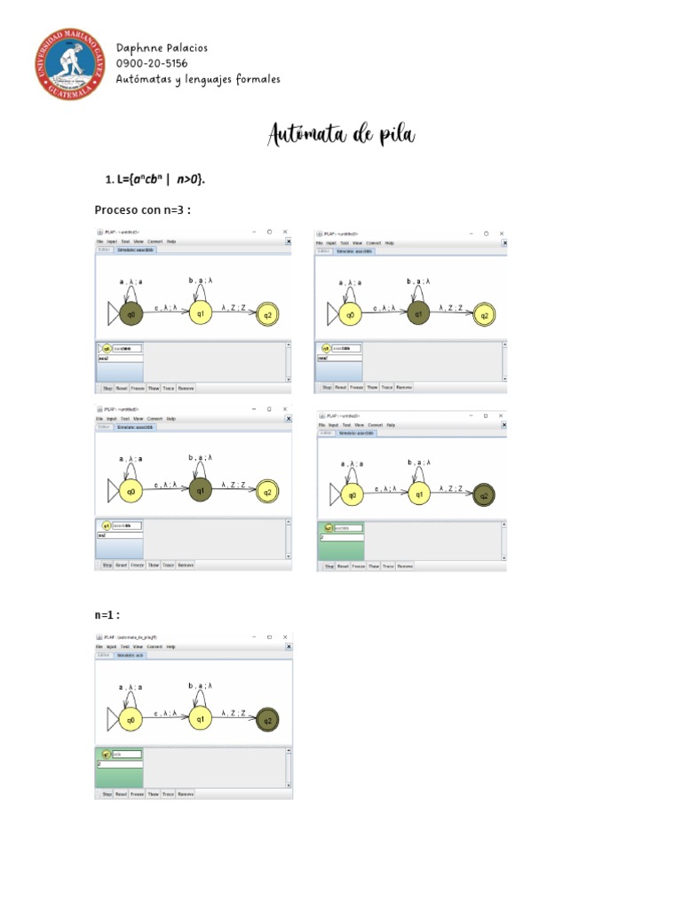 Autómata de Pila | PDF