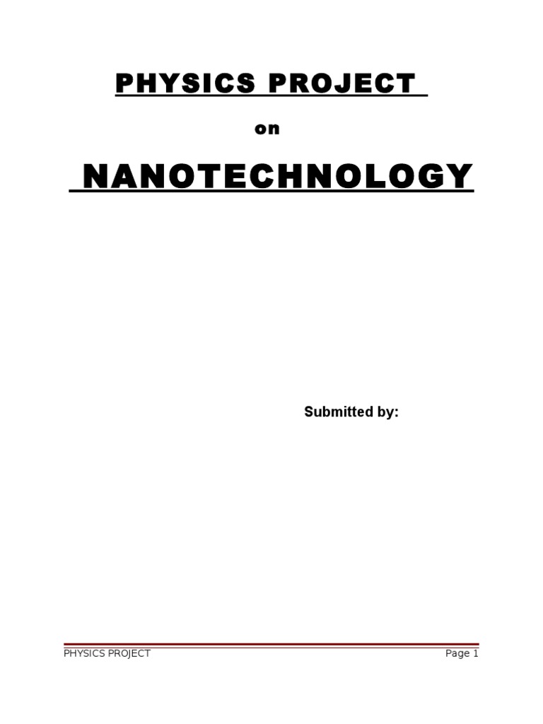 Nanotechnology Project | Nanotechnology | Fullerene