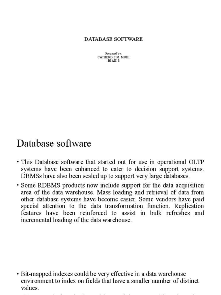 DWHM 1 | PDF | Databases | Database Index