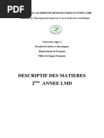 Le Texte Descriptif | PDF