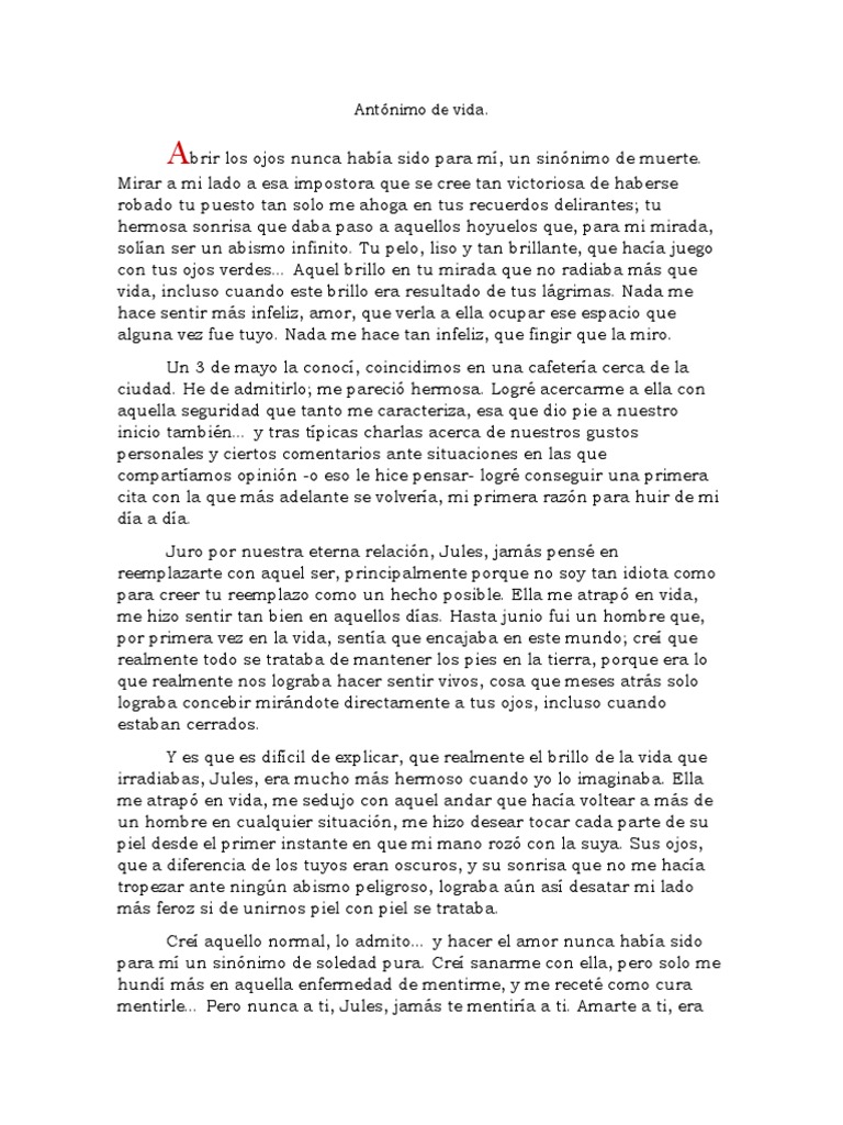 Muerte en Vida | PDF | Amor