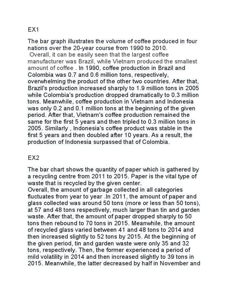 IELTS Report Writing | PDF