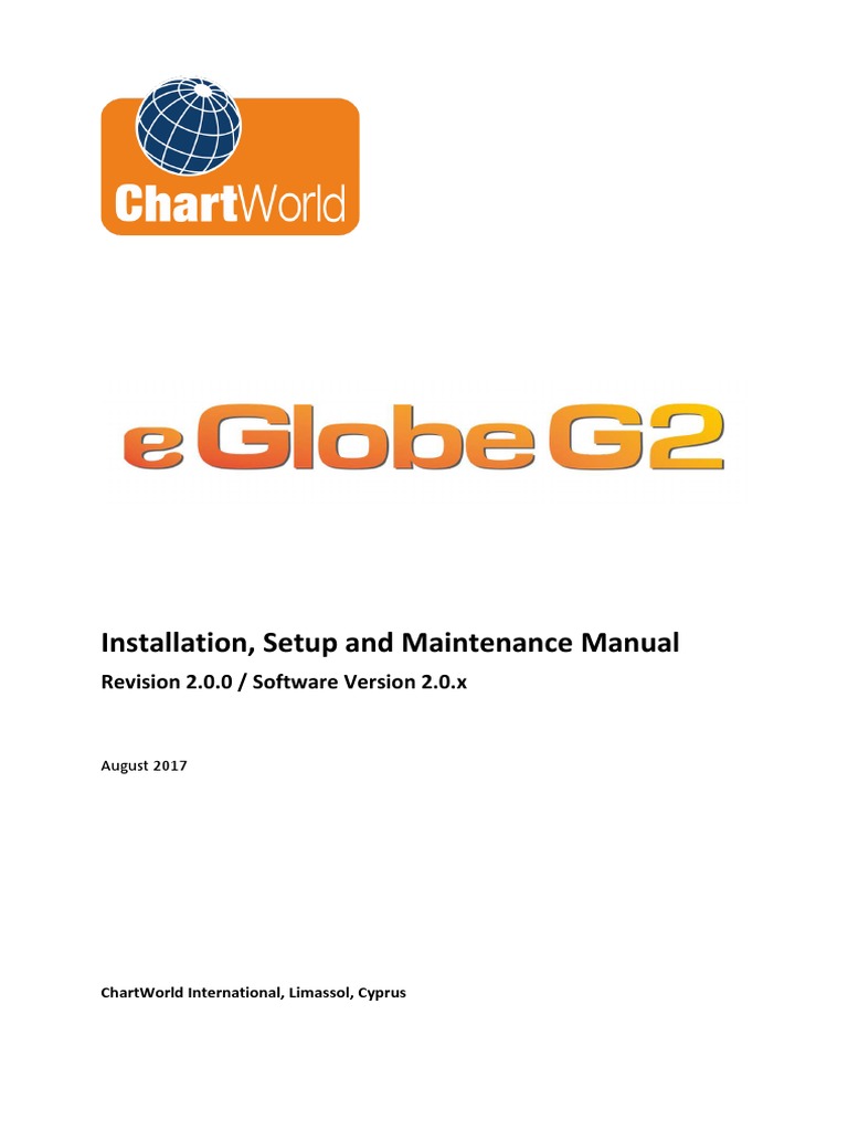 Eglobe G2 Installation, Setup and Maintenance Manual Rev 2.0.0 August ... Eglobe G2 Installation, Setup and Maintenance Manual Rev 2.0.0 August ...