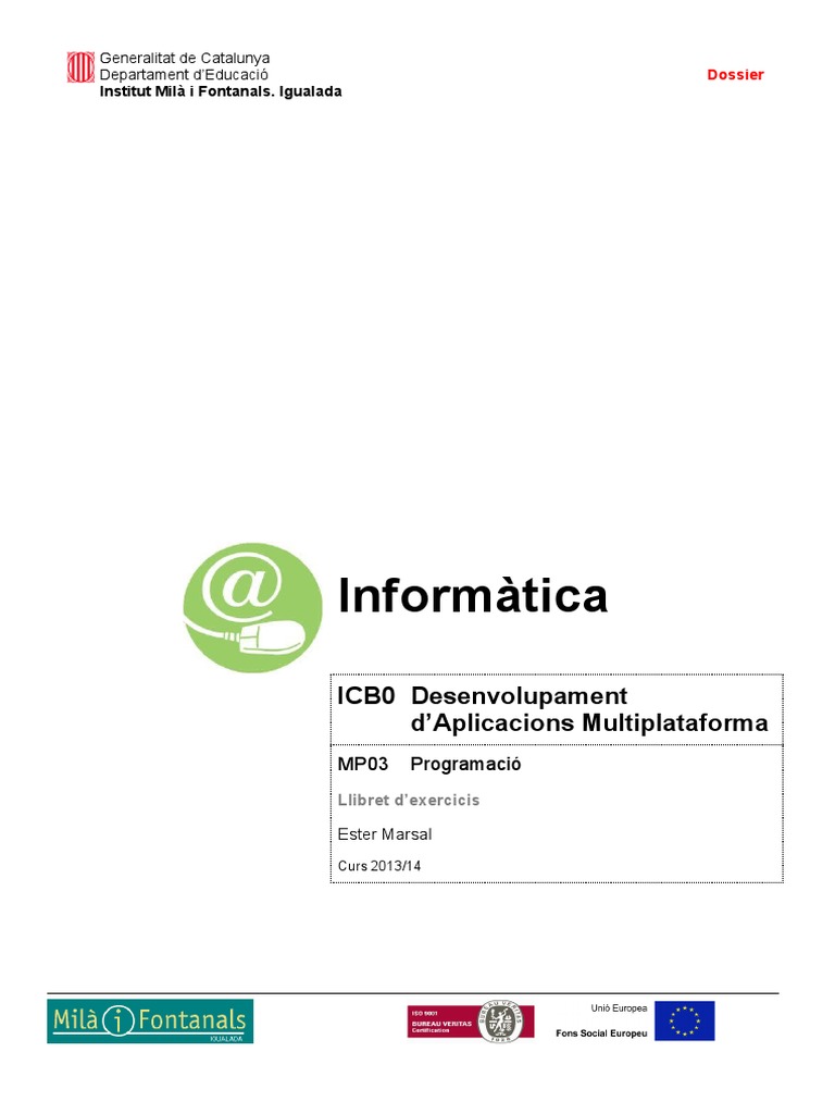 Dossier Exercicis | PDF