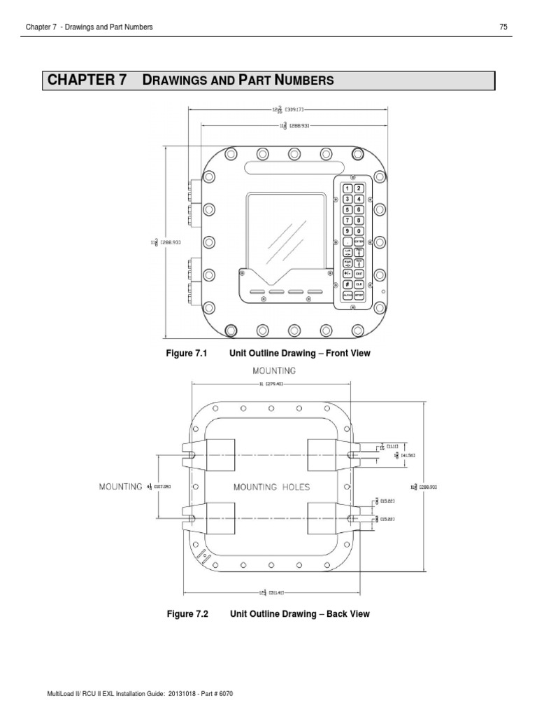 MultiLoad SMP Drawings - Div1 | PDF
