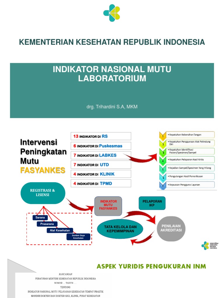 Indikator Nasional Mutu Labkes Pdf