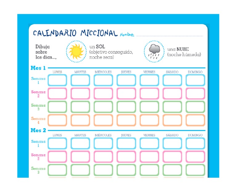 Calendario Miccional | PDF