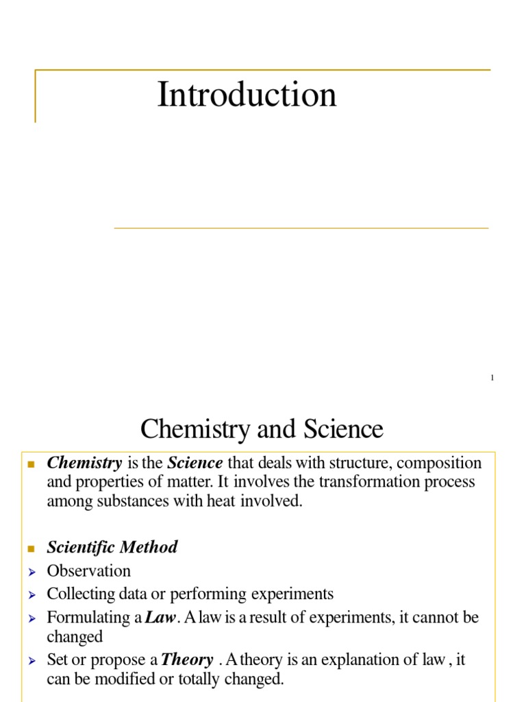 Introduction | PDF | Mixture | Water