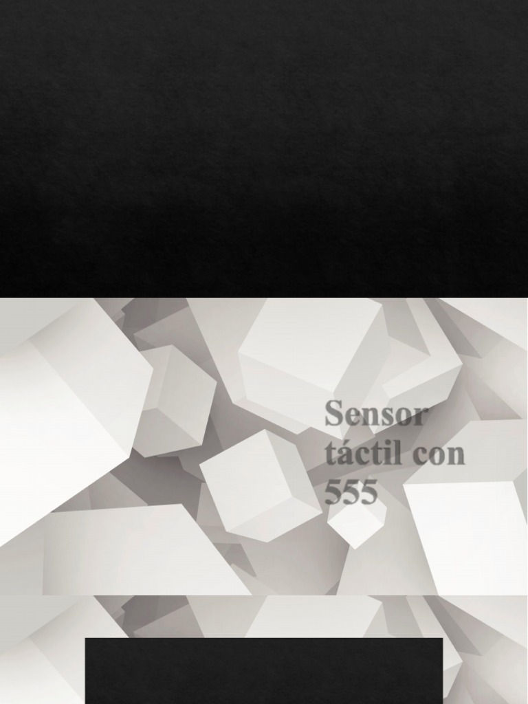 Sensor Tactil | PDF | Corriente eléctrica | Electricidad