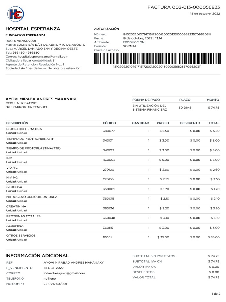 Factura - 002 013 000056823 | PDF | Business