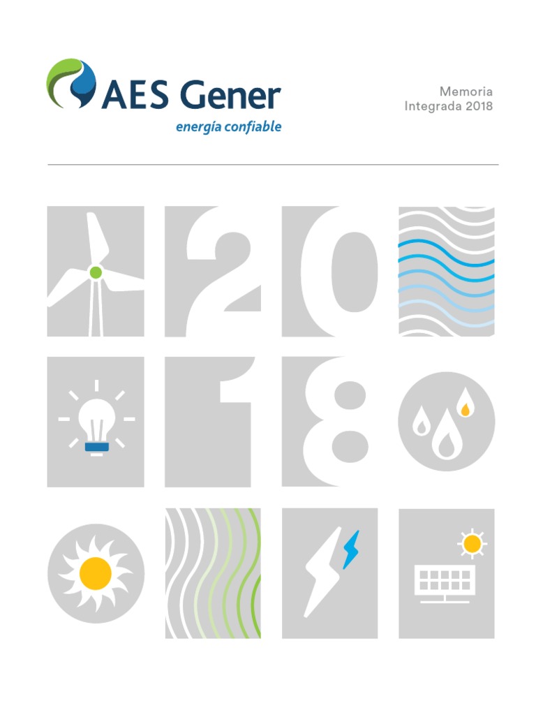 Memoria AES Gener 2018 ESP VF | PDF | Energía renovable | Chile