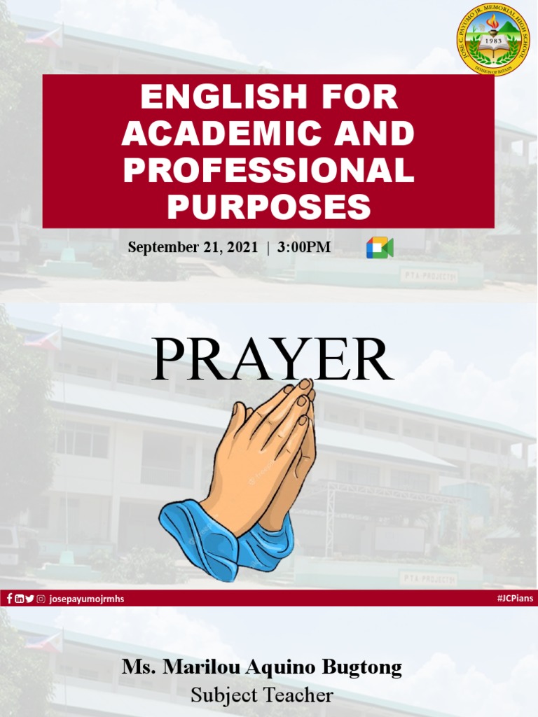 EAPP Orientation M1L1 | PDF | Academic Publishing | Information