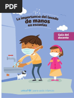 GUIA-ACTIVIDADES-LAVADO-DE-MANOS Ficha | PDF | Lavado de manos | Higiene