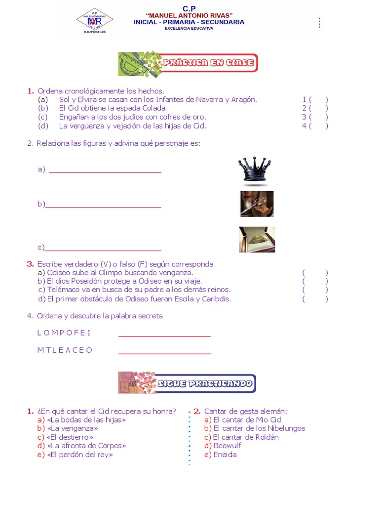 Literatura Sexto de Primaria | PDF | Odiseo