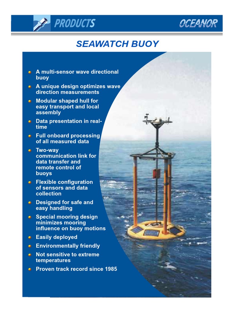 Seawatch Buoy | PDF | Oceans | Oceanography