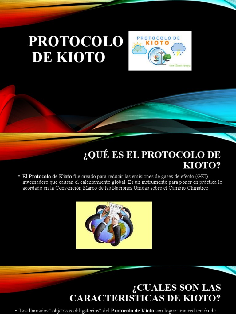 Protocolo de Kioto | PDF