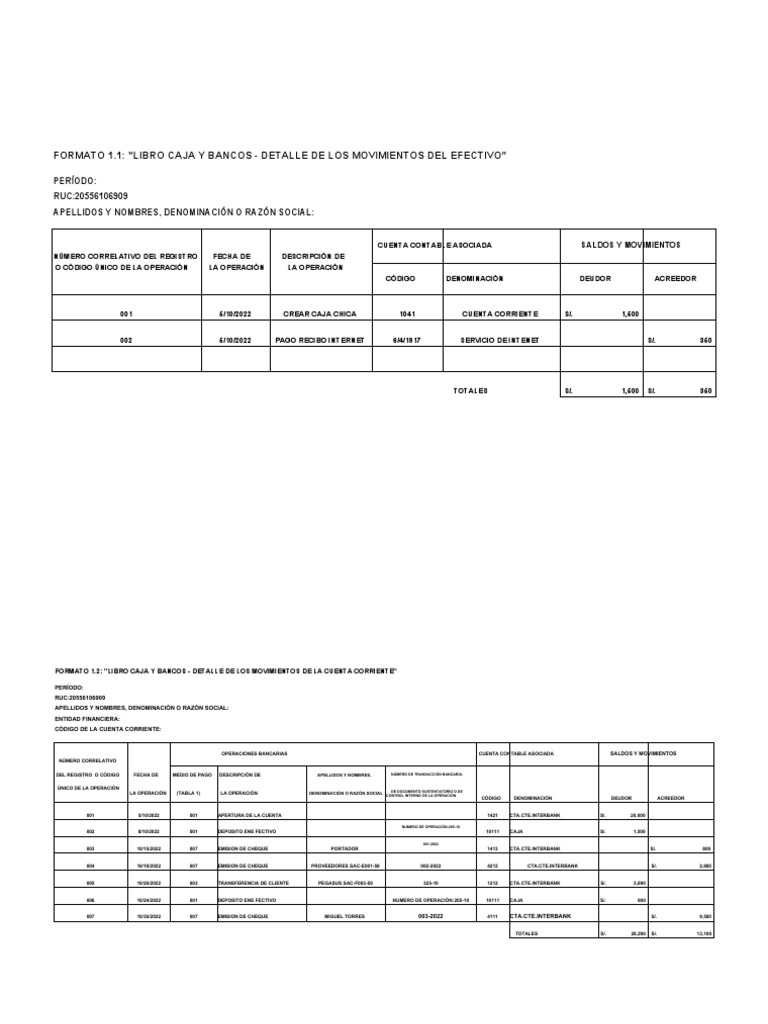Formatos Sunat | PDF | Bancos | Seguro