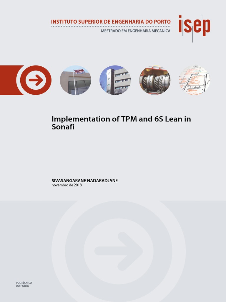 Implementation of TPM and 6S Lean in Sonafi: Sivasangarane Nadaradjane | Download Free PDF ...
