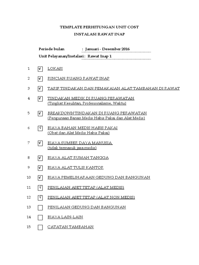 Template Rawat Inap Bintang Pelangi - Edit | PDF Template Rawat Inap Bintang Pelangi - Edit | PDF
