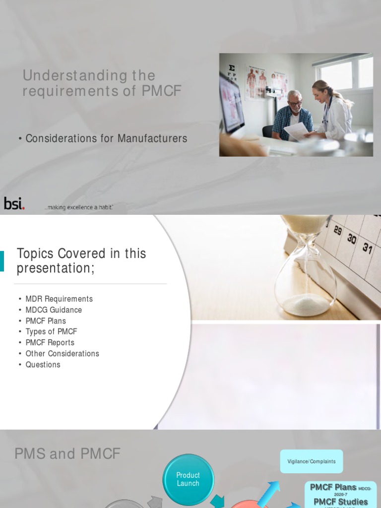 Bsi MD Clinical Masterclass PMCF Under MDR Webinar 160322 en GB | PDF ...