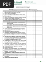 IV Cannulation Checklist | PDF | Intravenous Therapy | Vein