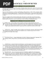 Galdr - Verbal Rune Magic | PDF | Runes | Magic (Paranormal)