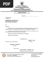 Request Letter Tesda | PDF