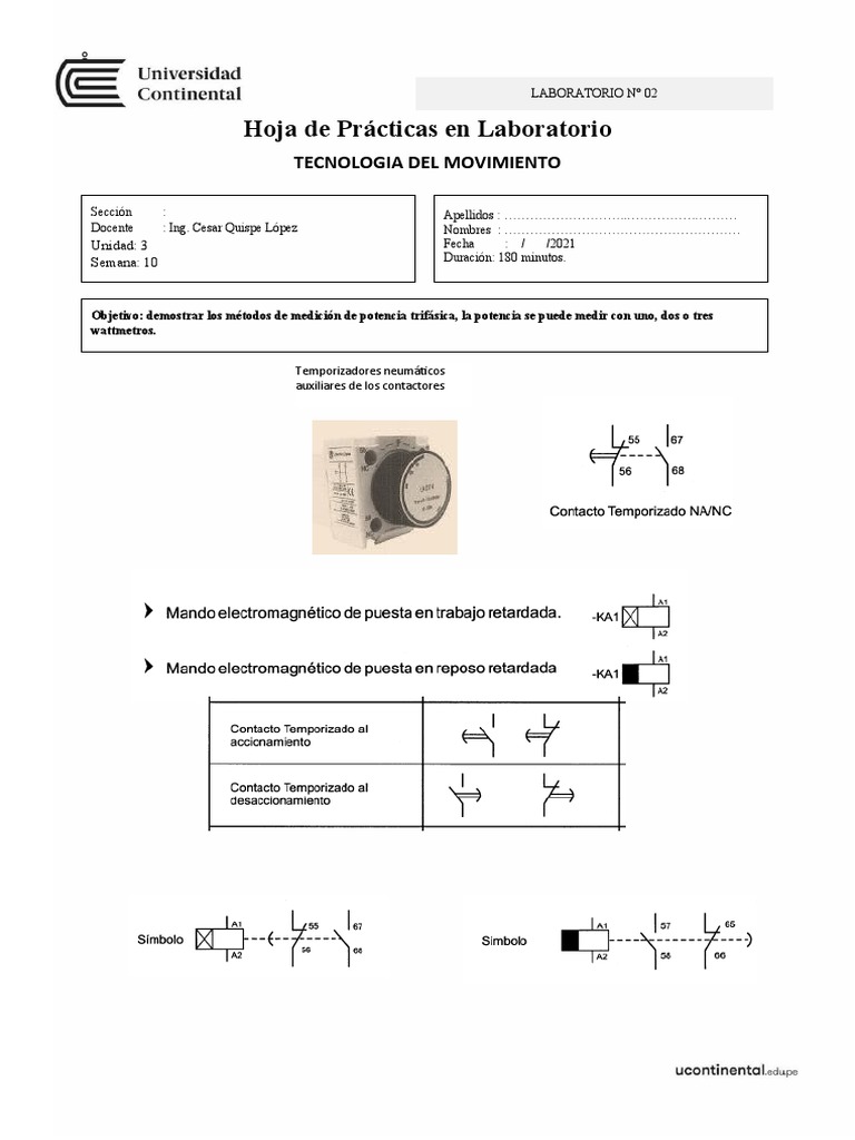 Practica N°02 | PDF | Laboratorios | Ingenieria Eléctrica