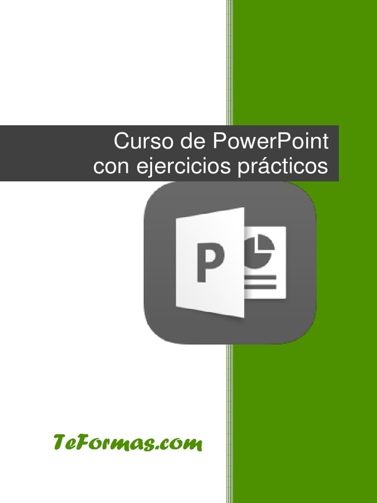 Ejercicios Curso PowerPoint Con Ejercicios Prácticos | PDF | Microsoft PowerPoint | Cuestionario
