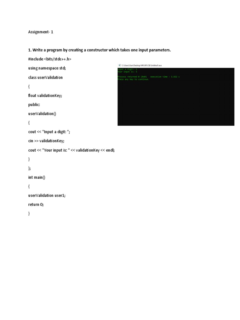 Assignment Of C By Gourob Csit 212061001 Pdf Namespace Parameter Computer Programming 0282
