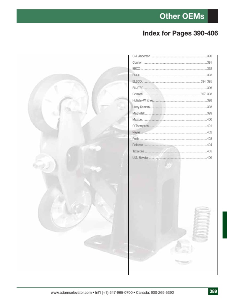 Adams Catalogo de Piezas | PDF | Relay | Switch
