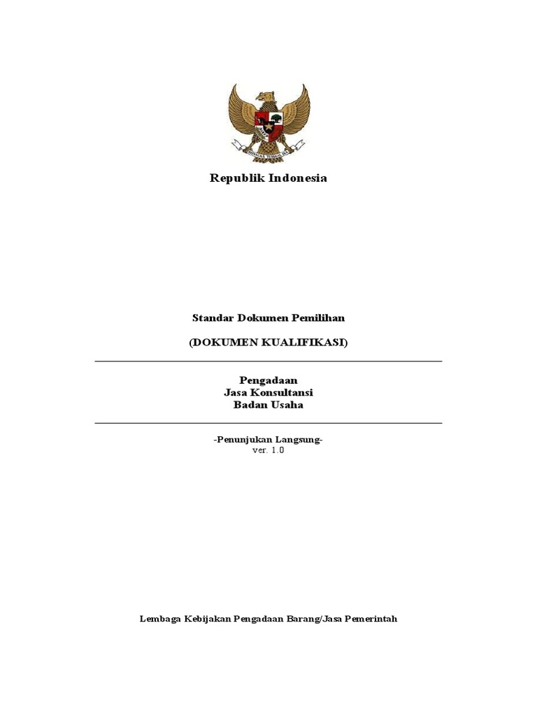 Dok Kualifikasi Perencanaan POS SATPAM | PDF