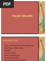 BOQ False Ceiling | PDF | Screw | Drywall