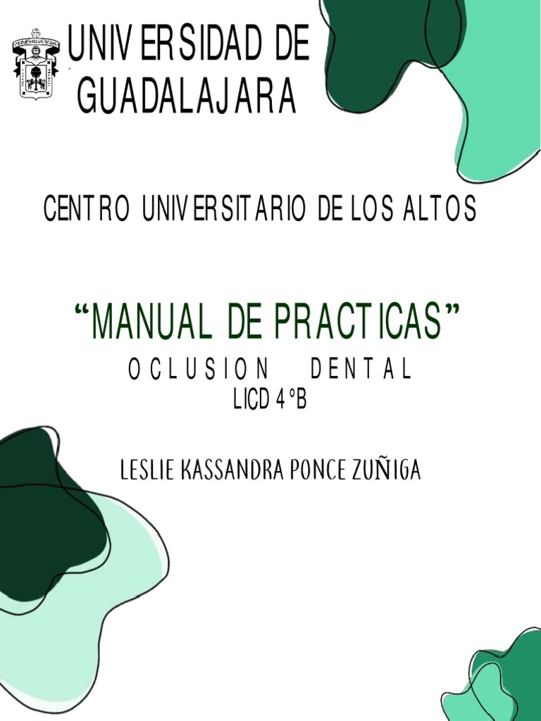 Manual de Oclusion | PDF