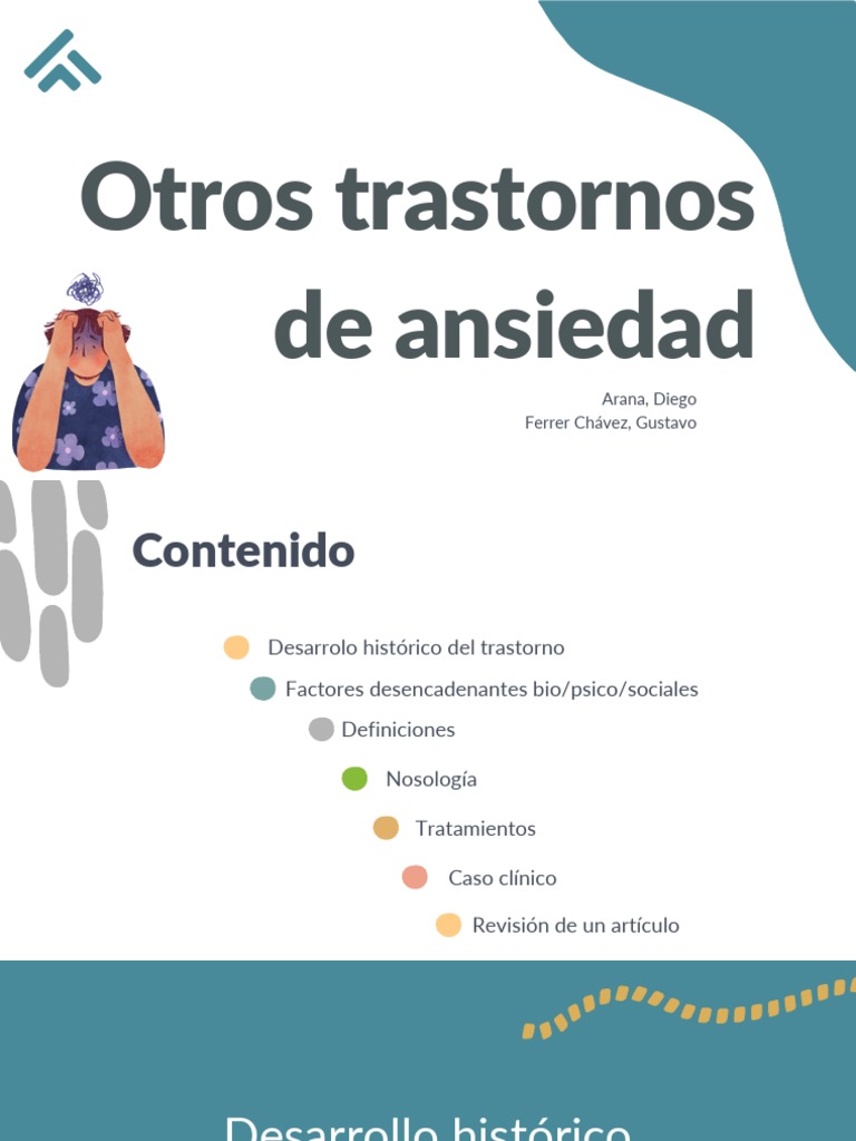 Otros Trastornos de Ansiedad | PDF | Ansiedad | Trastorno de ansiedad