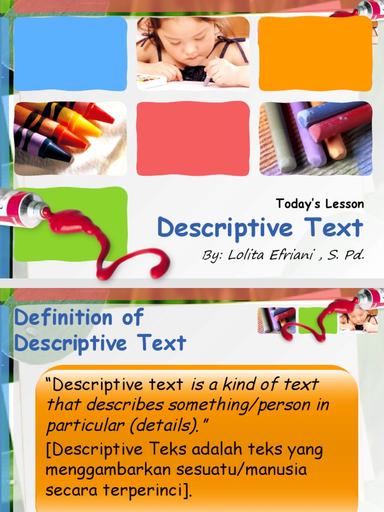 Understanding Descriptive Texts | PDF