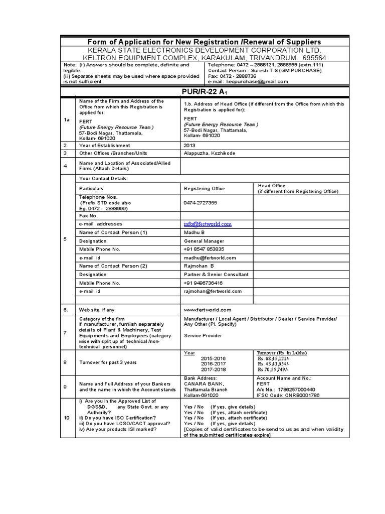 New Vendor Registration Form19-20 | PDF | Taxes | Solar Power