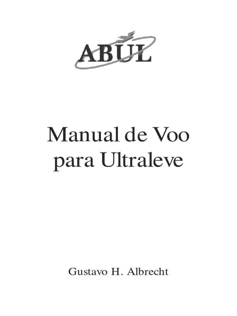 Manual de Vôo para Ultraleves | PDF | Aileron | Flap (Aeronáutica)