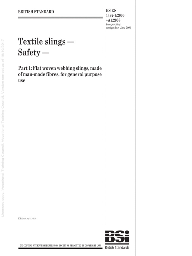 BS en 1492-1-2000+a1-2008 | PDF