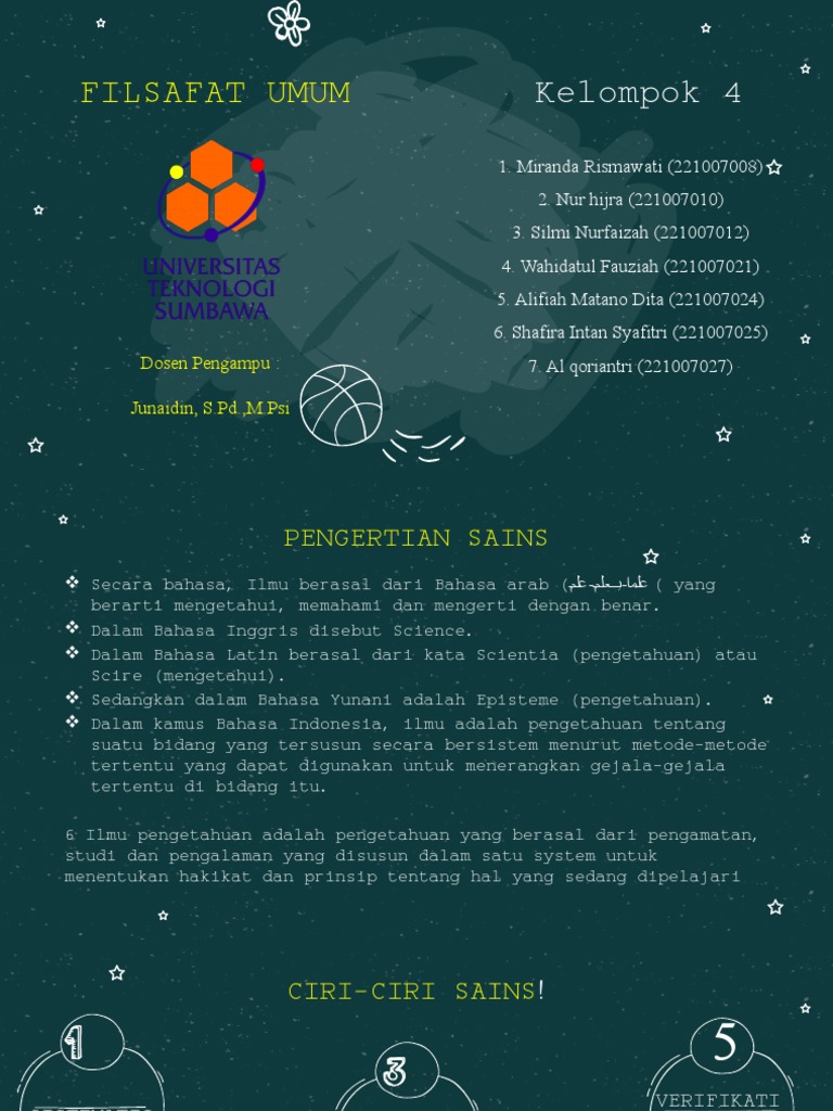 Filsafat Sains Dan Agama 4 | PDF