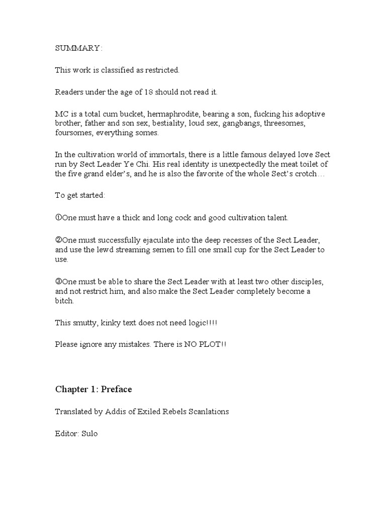 The Cultivator's Peerless Sexcapades | Download Free PDF | Penis | Human Reproduction