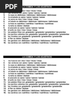 Adjetivos para Describir Comida | PDF | Gusto | Alimentos