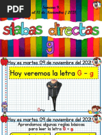 Cuadernillo G Gu Gü | PDF