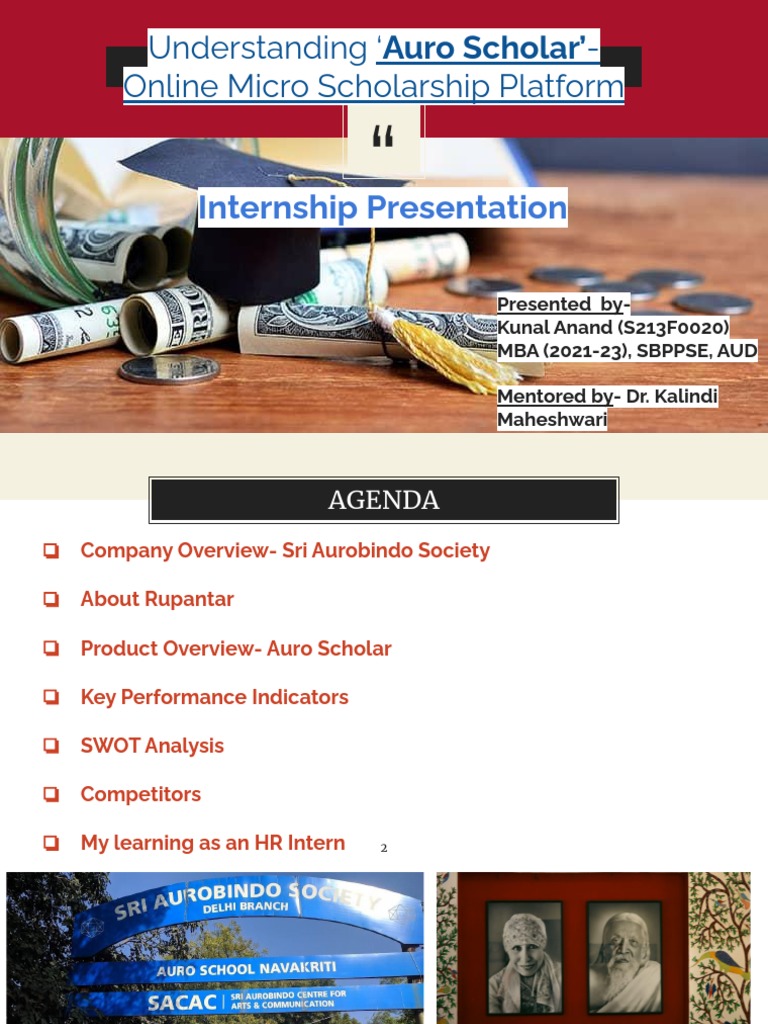 Auro Scholar - Microscholarship Platform | PDF | Human Resource Management