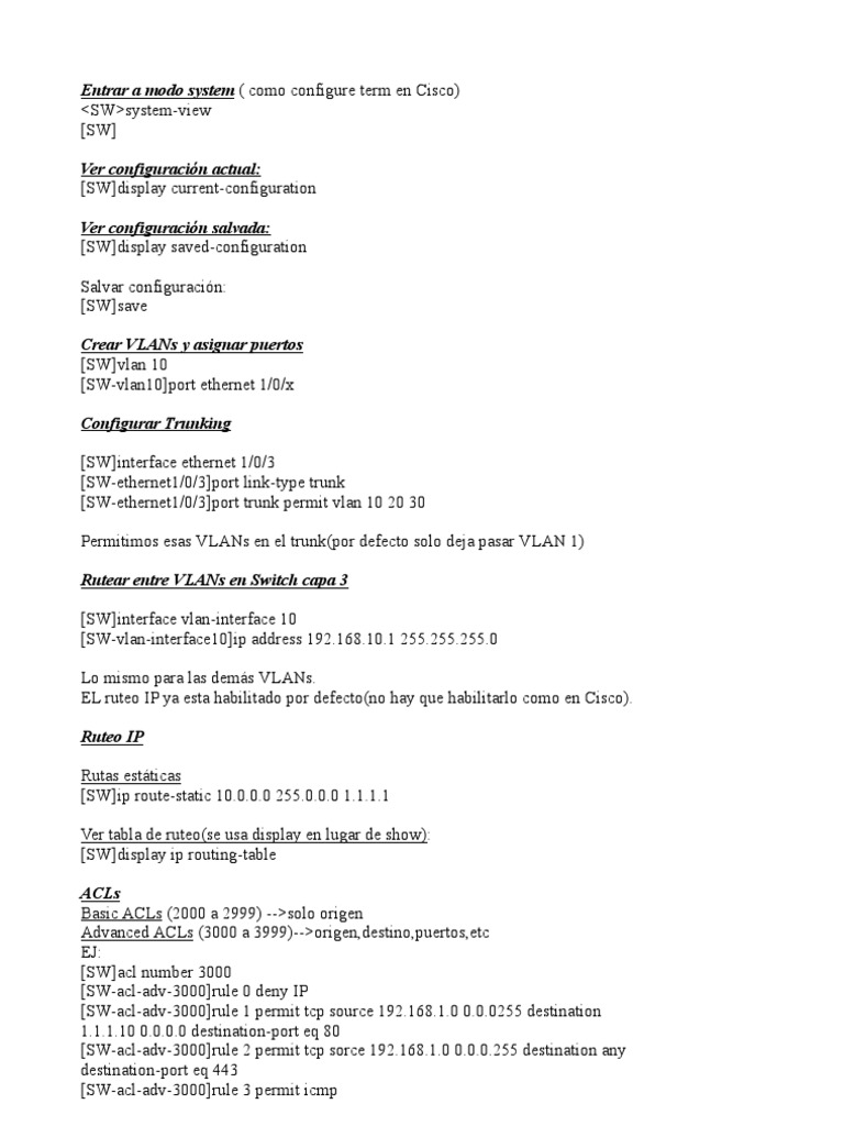 CONFIGURACION 3com | PDF | Estándares de internet | Estándares informáticos