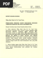 Borang Laporan Harian RMT | PDF